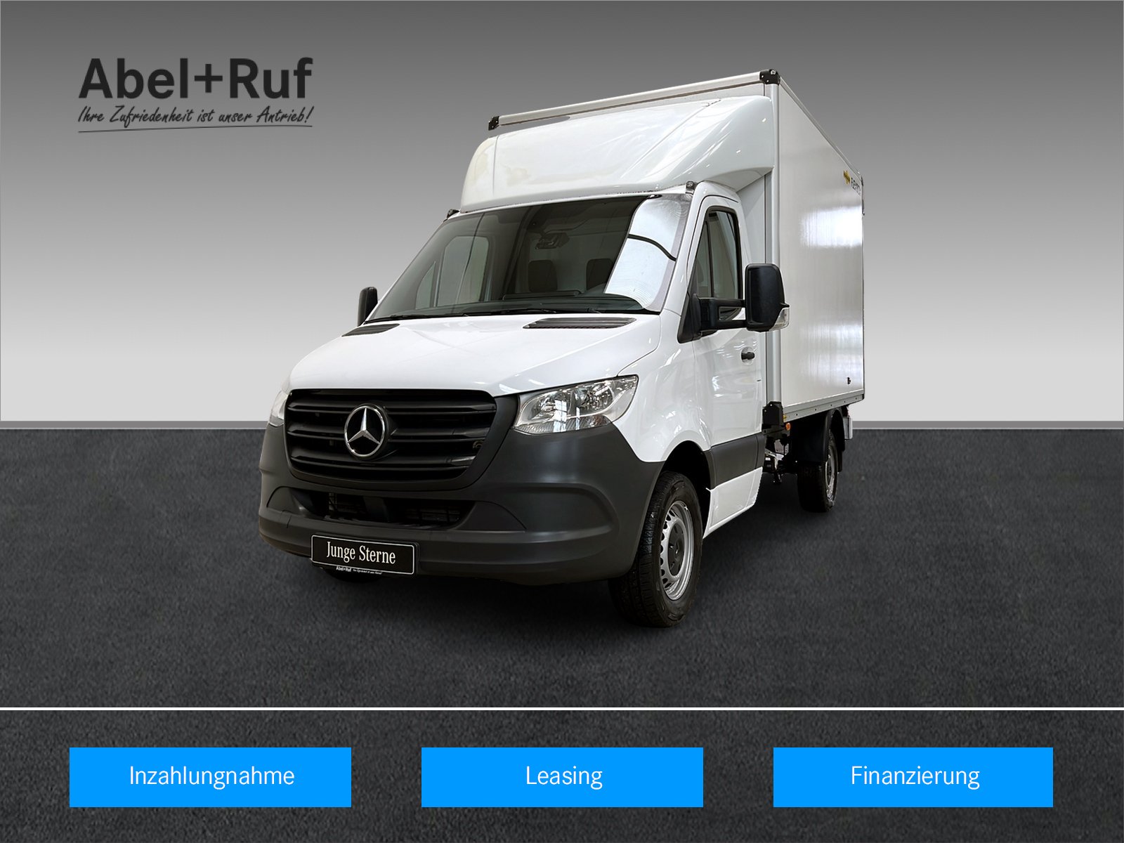 MERCEDES-BENZ Sprinter 317 CDI Koffer MBUX+Tempo+DAB+Klima